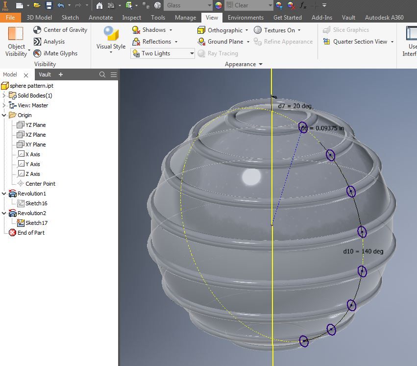 Solved: How to emboss or engrave a sketch onto a sphere? - Autodesk ...