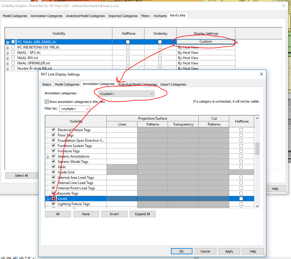 Link IFC shows a lot of new Levels (Revit 2019) - Autodesk Community
