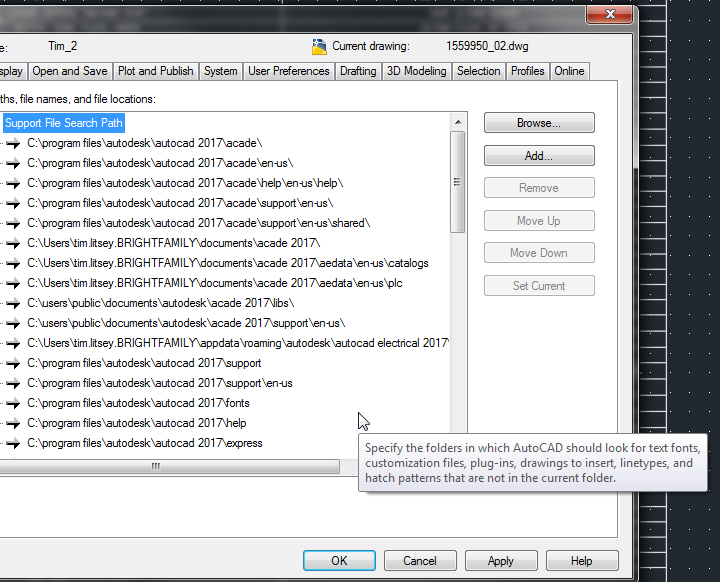Solved: Icon menu icons replaced with +O- symbol. - Autodesk Community