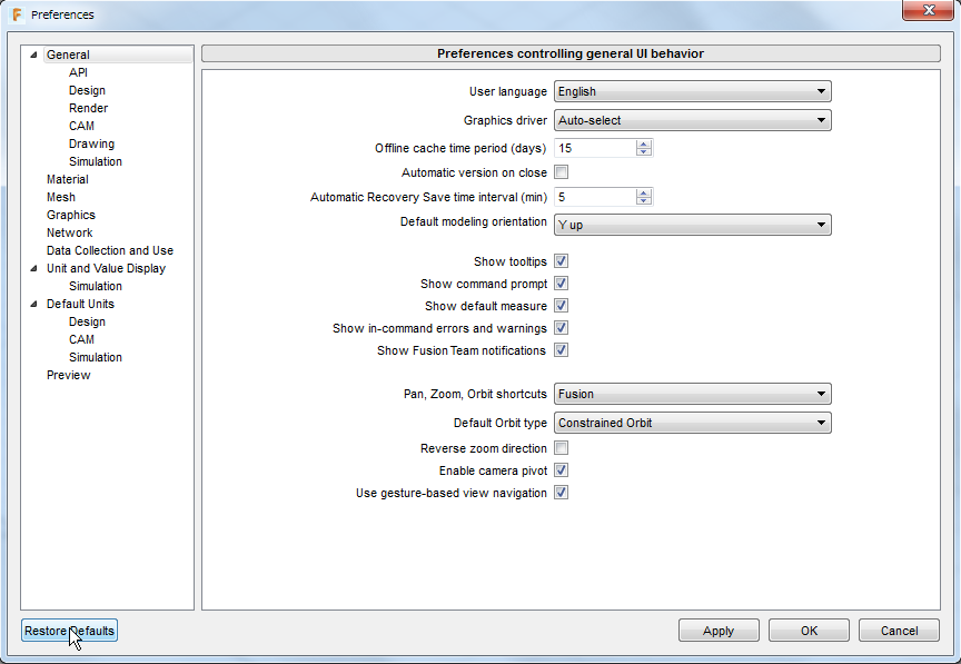 Solved: rmb mouse gestures not working - Autodesk Community
