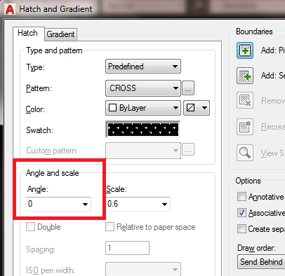 Help to hatch at an angle - Autodesk Community