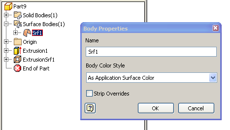Solved: Imported .stp file - Rust colored and outlined in yellow ...