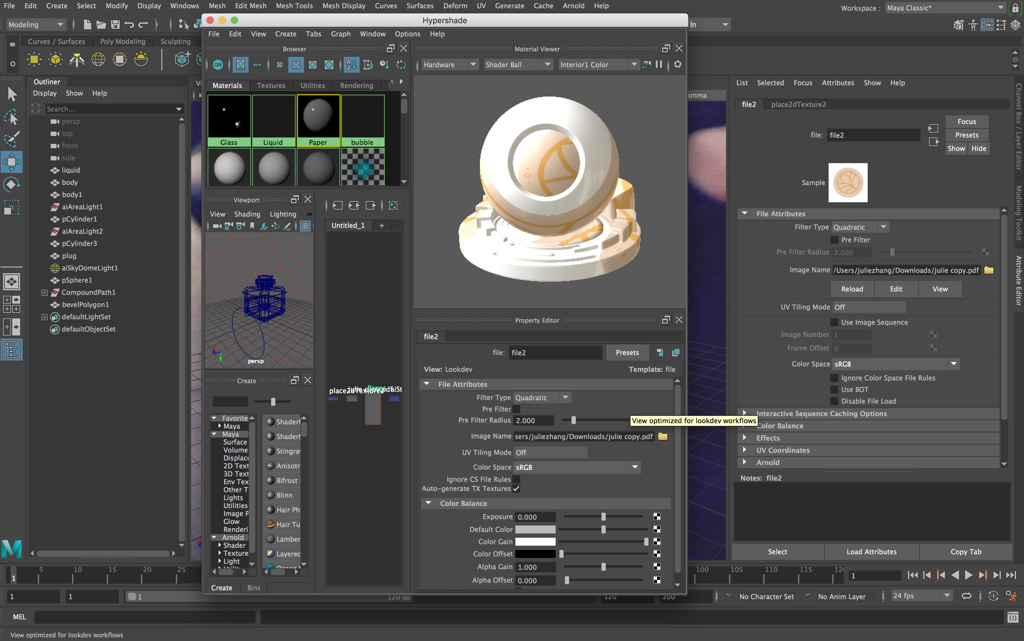 Solved: Texture not showing up in Arnold Render View - Autodesk Community