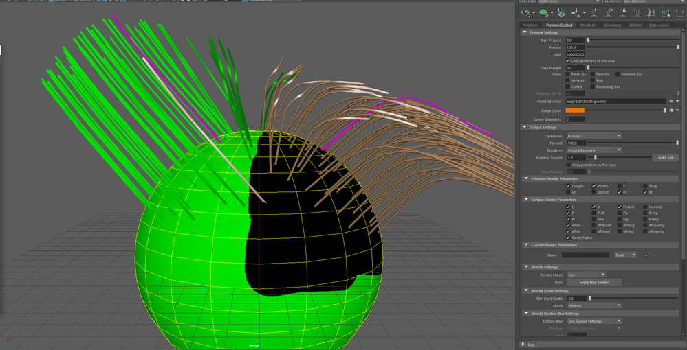 Xgen Region problem - Autodesk Community