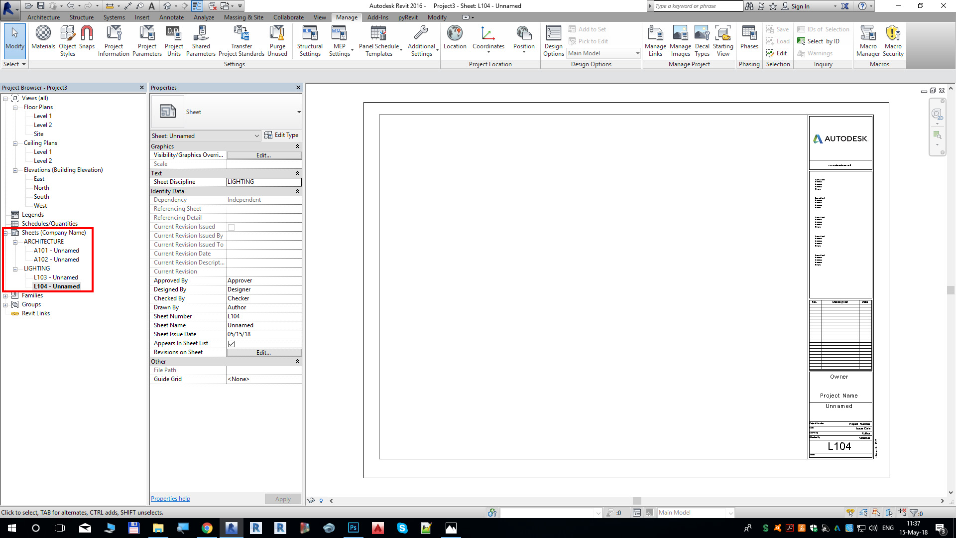 Solved: CATEGORIES SHEETS - Autodesk Community