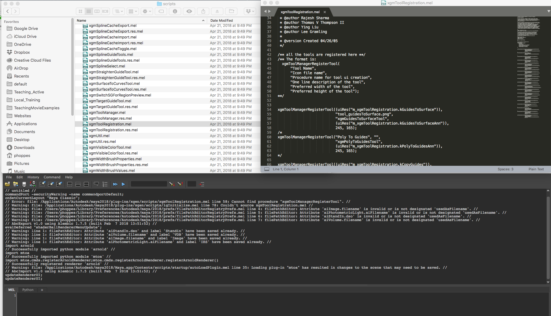 Solved: 2018.3 XGen errors in command line on Maya startup - Autodesk Community