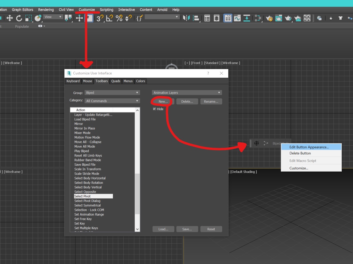 Solved: Customize order, open/close of the roll-outs in command panel - Autodesk Community