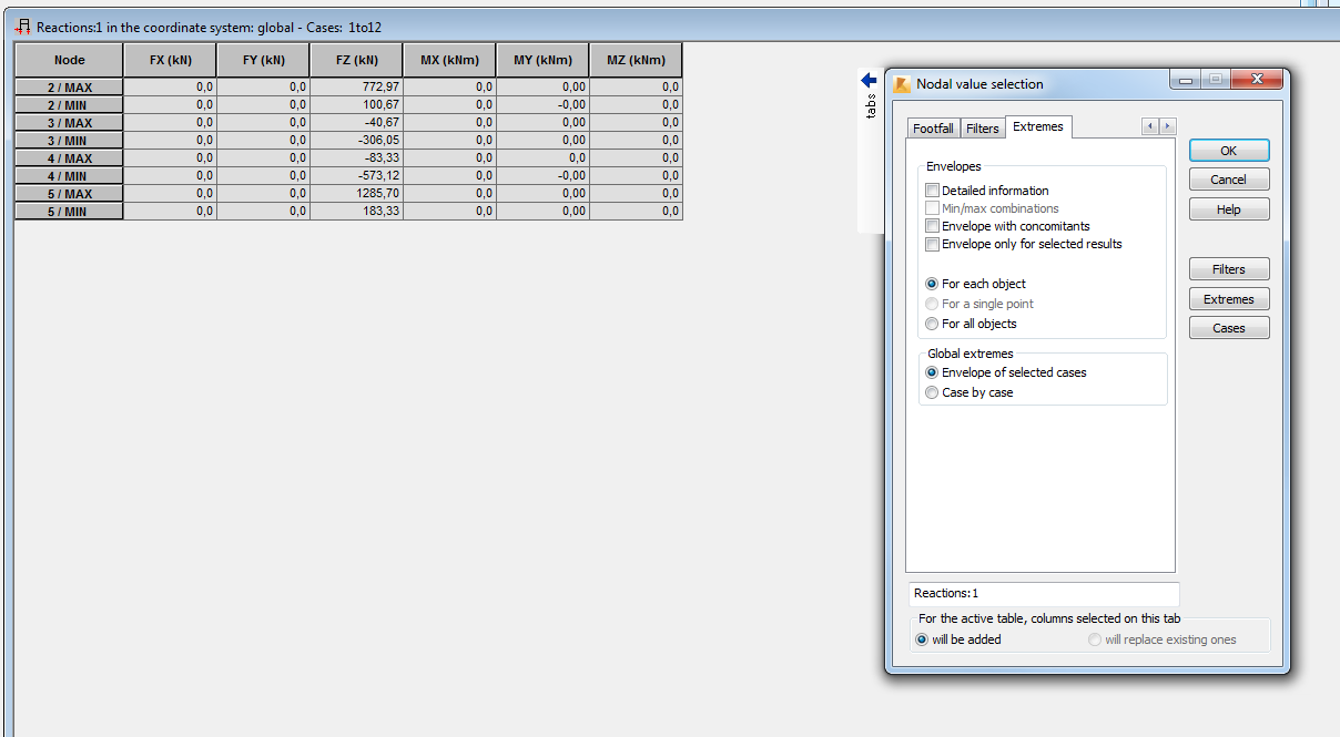 Solved: "Min/Max combinations" box inactive in "Extremes" tab of envelope tables - Autodesk ...