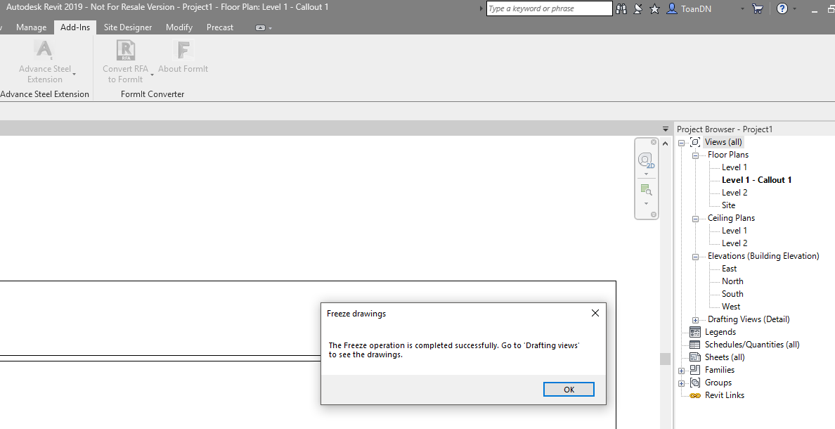 Solved: Revit 2018 Extensions - Freeze drawings - Autodesk Community