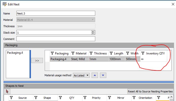 Solved: Inventor Nesting utility can't set negative priority - Autodesk Community