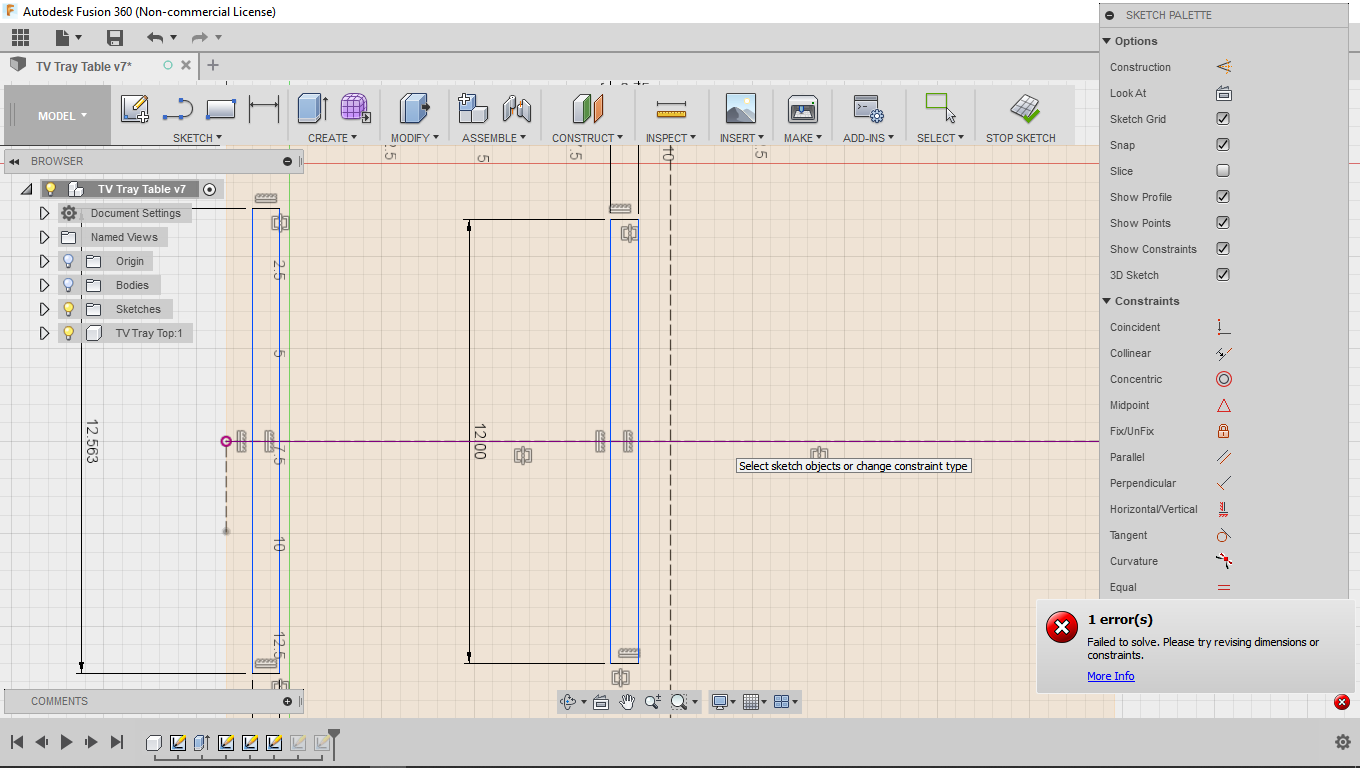 Constraints not working - Autodesk Community