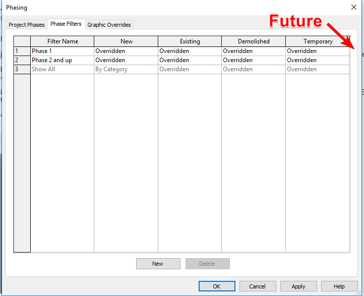 Phasing, Showing Future Phases - Autodesk Community