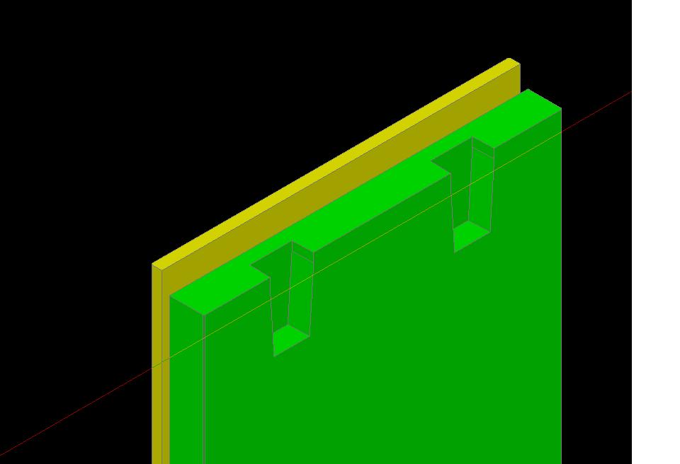 How draw precast wall with multiple layer and different thickness in ...