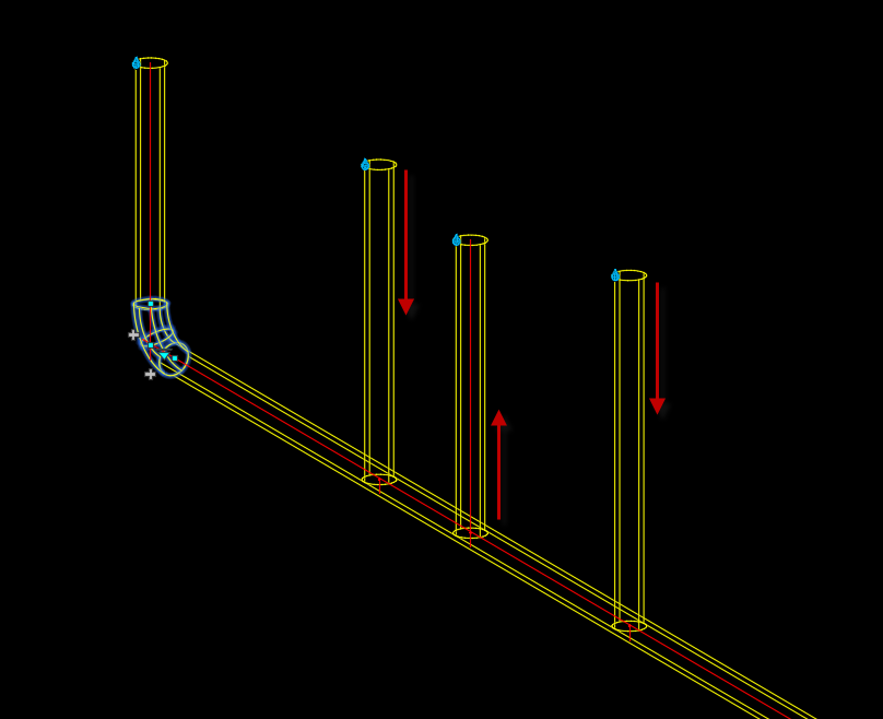 Solved: Connecting to sloped pipe - Autodesk Community