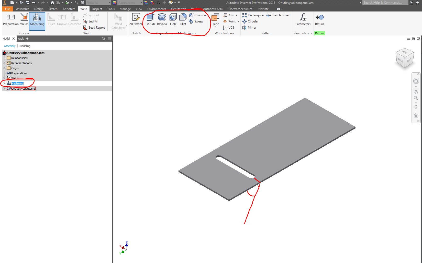 Solved: Weldment assembly - Machining Sheet Metal Part - Autodesk Community