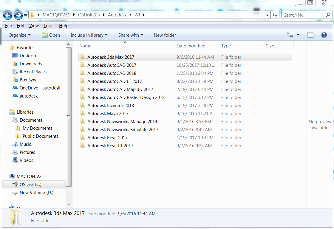 Solved: Deleting files in C:\Autodesk\WI after uninstalling the associated program? - Autodesk ...