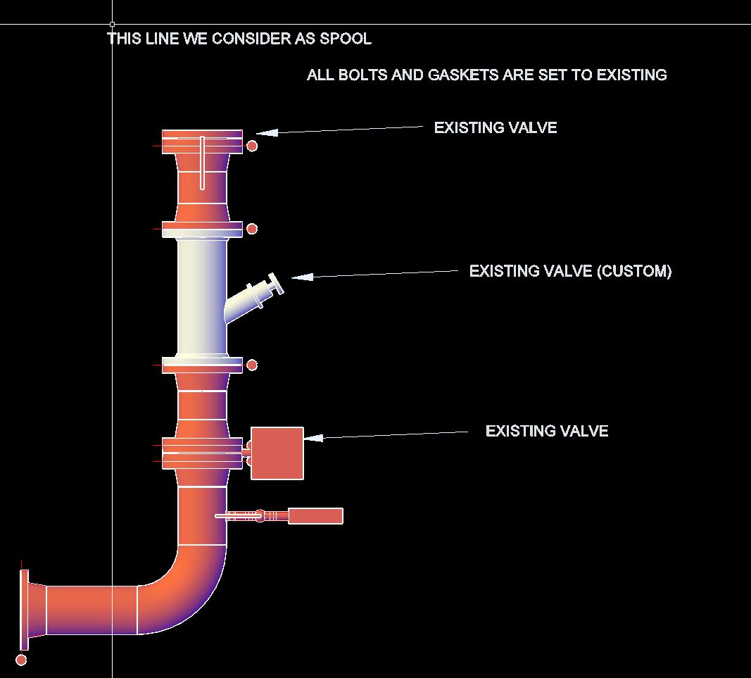 Existing components will not pass through when using Spool Format ...