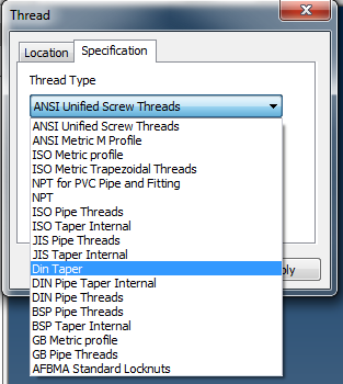 Solved: Inventor 2012 - ACME Threads Not Available?? - Autodesk Community