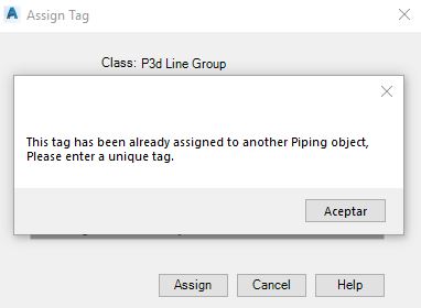 Solved: Assign - Remove Tag to existing Pipe in 3D model - Autodesk Community