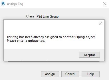 Solved: Assign - Remove Tag to existing Pipe in 3D model - Autodesk Community