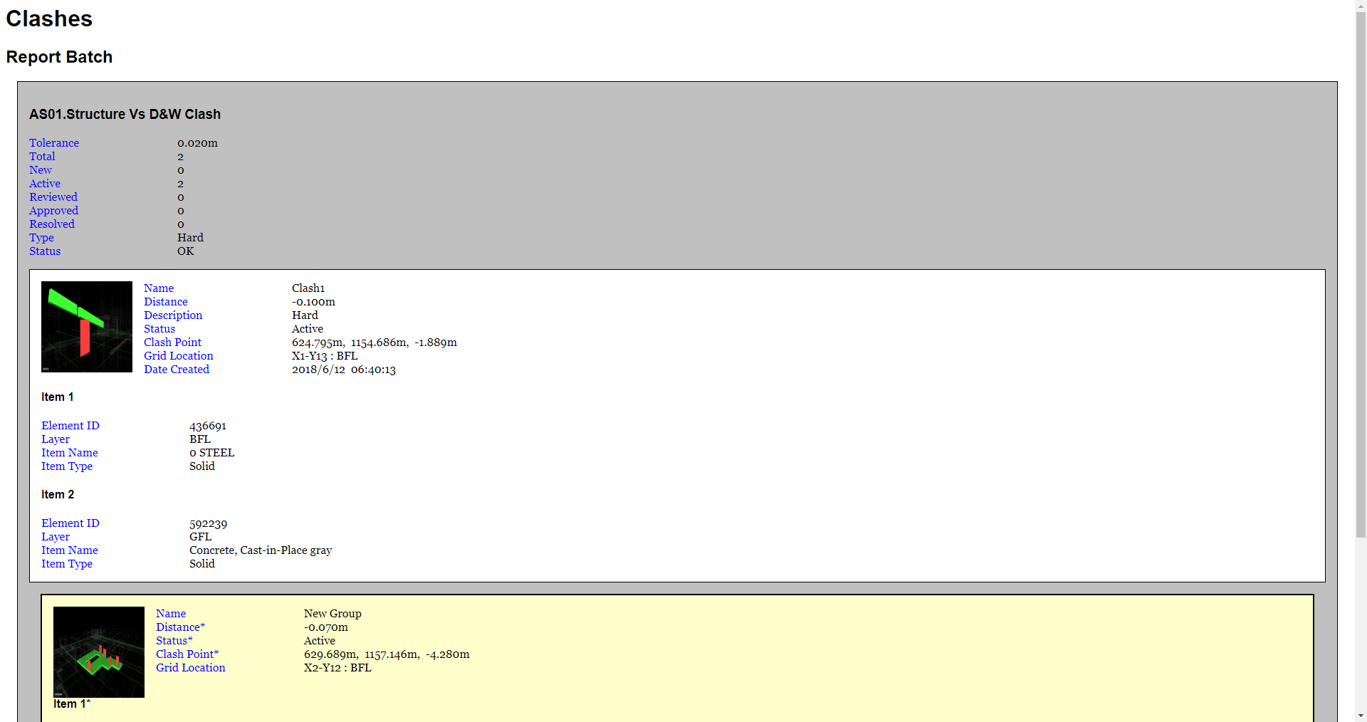 Export Clash report to excel format - Autodesk Community