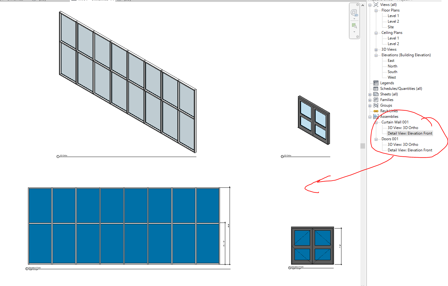 Creating door / window frame elevations - Autodesk Community