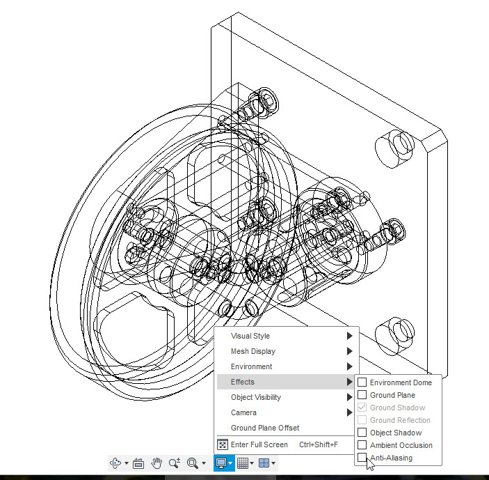 Solved: Wireframe display not clear - Autodesk Community