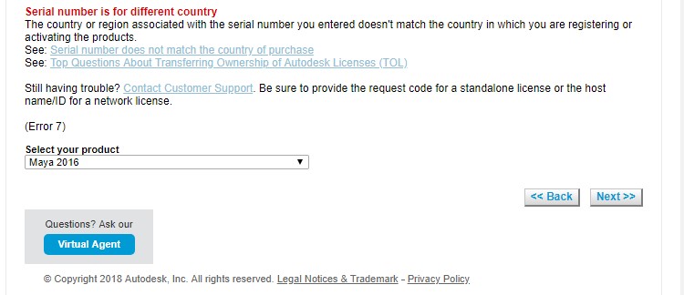 "Contact your administrator to request permission to use this product ...