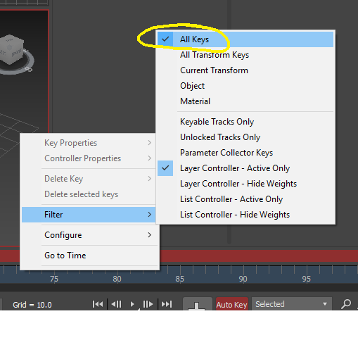 Solved: Where are the Keys on the Timeline? - Autodesk Community