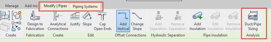 Pipe Sizing In Revit 2018 Autodesk Community