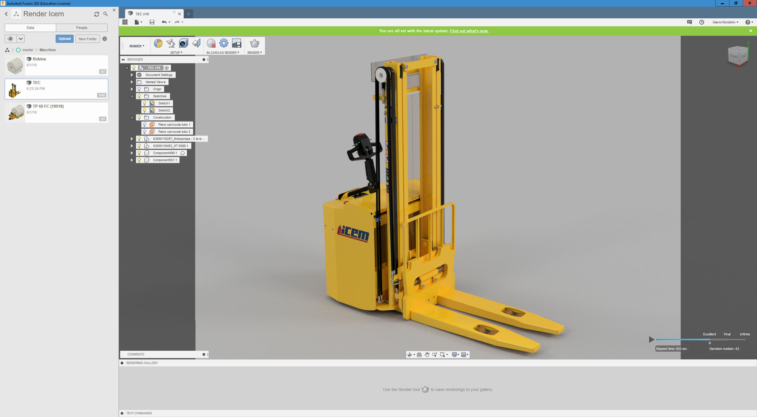 Solved: need help with 3d sketches for flexible hoses on forklifts ...