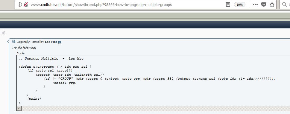 Solved: Ungroup multiple mtext at once - Autodesk Community