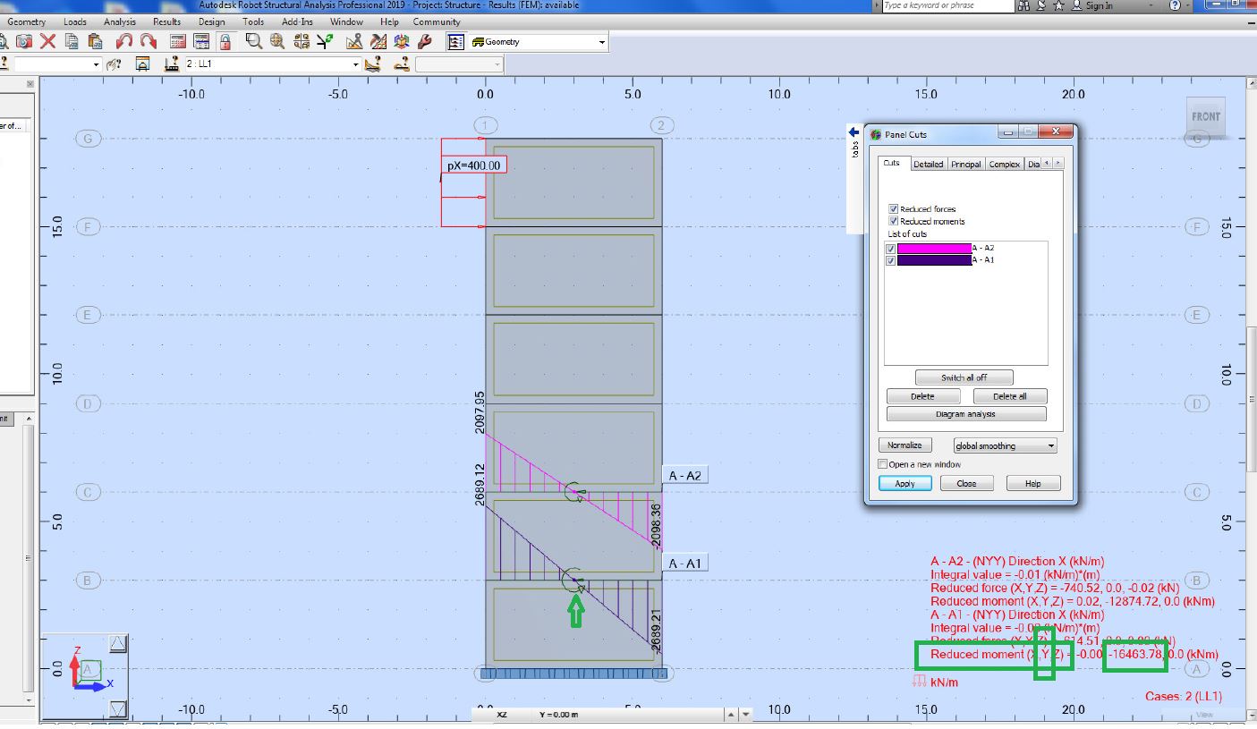 Solved: How to show axial loads at each level on a wall elevation? - Autodesk Community