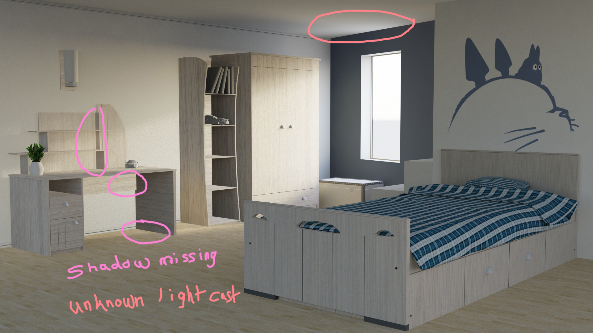 Solved: Shadow cast problem in render - Autodesk Community
