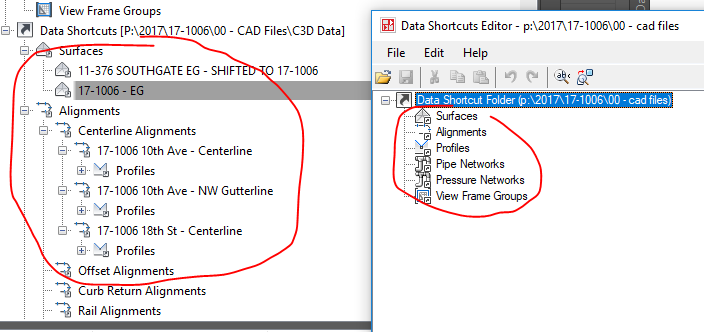 Civi3D 2017 Issues (Data shortcut Editor & Sheetset Publish) - Autodesk Community