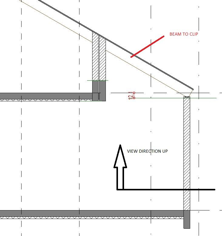 Solved: Clipping sloped beams in plan views - Autodesk Community