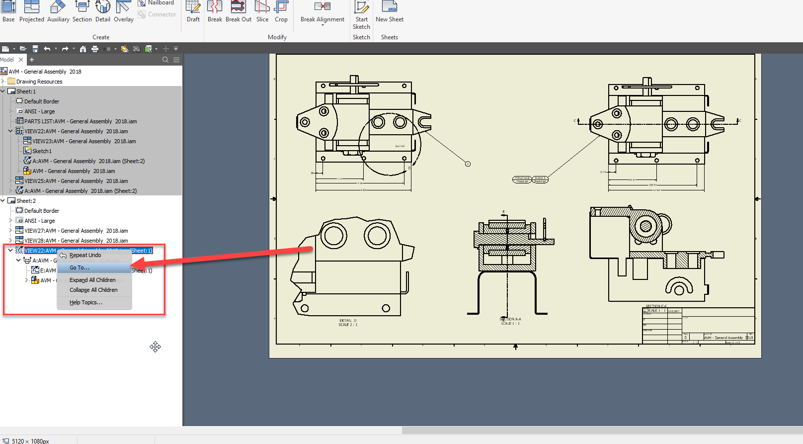 Solved: Inventor Search For View Section To Quickly Find In Model ...