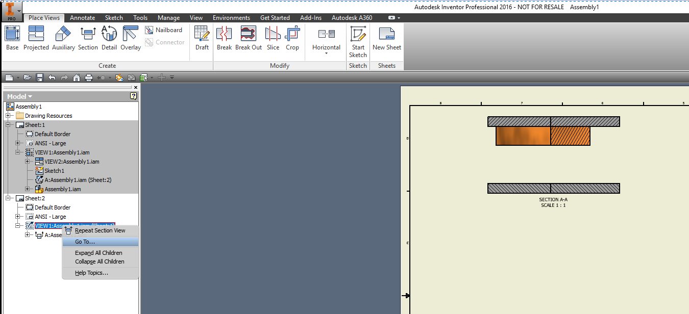 Solved: Inventor Search For View Section To Quickly Find In Model ...