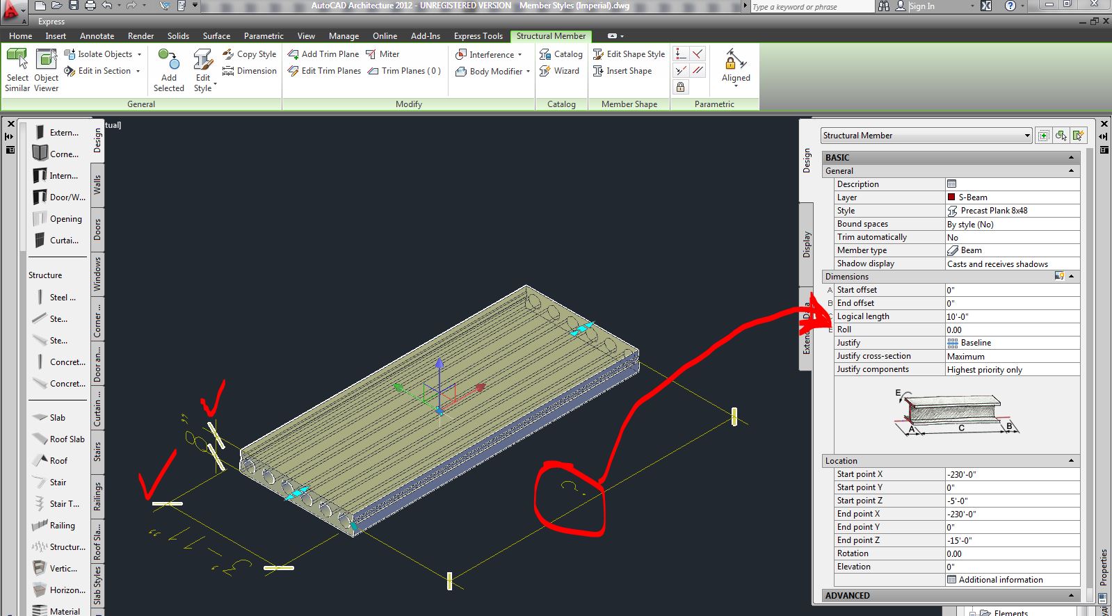 Precast elements using block references(tips and trics) - Autodesk ...