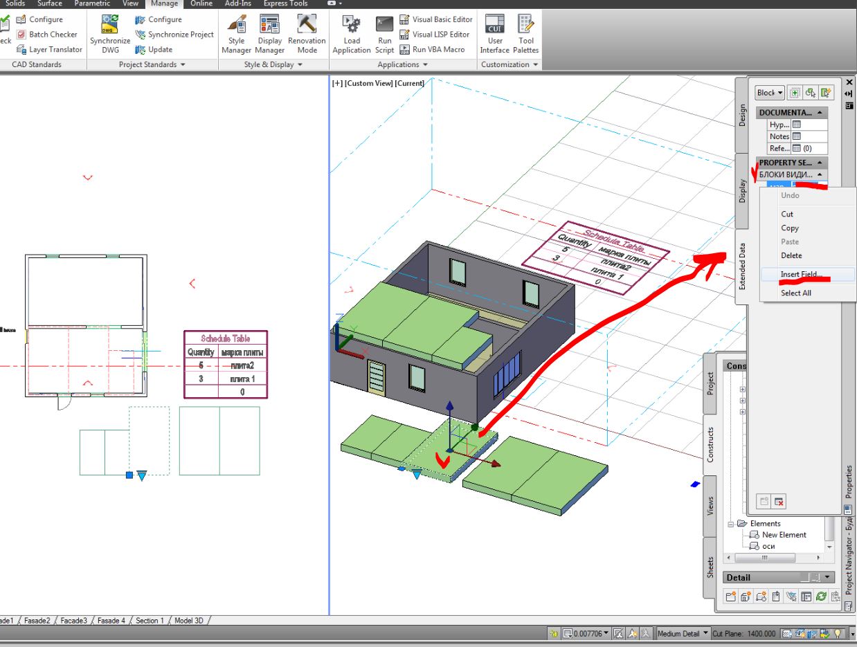 Precast elements using block references(tips and trics) - Autodesk ...