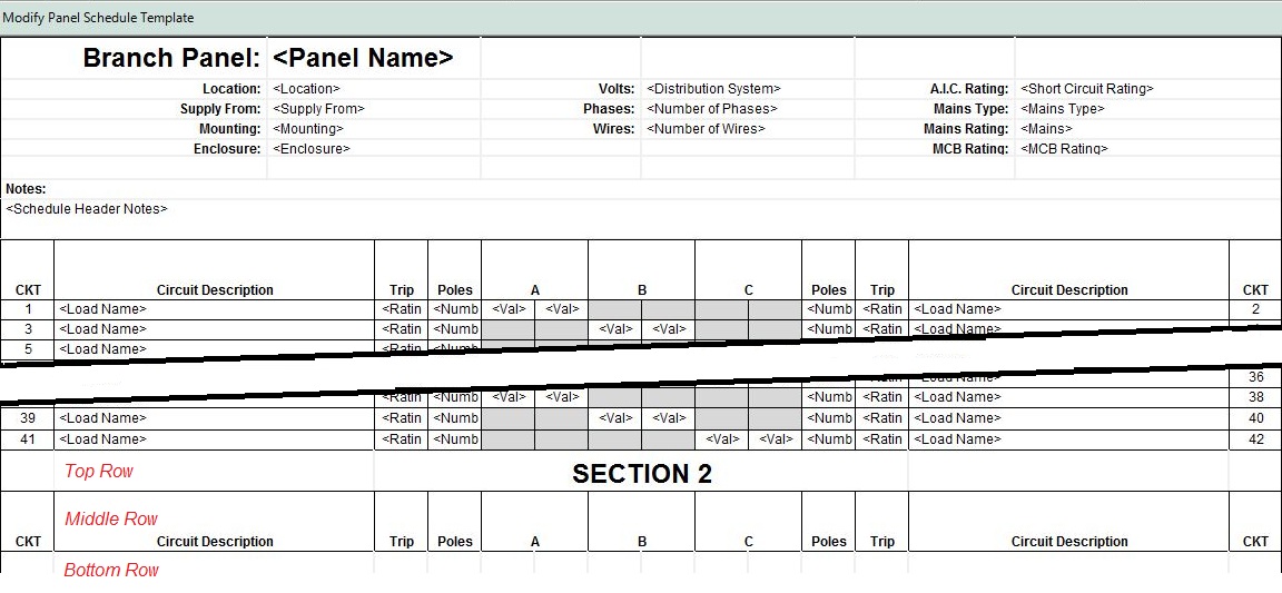 Solved: Multi-section panelboards - rejected by plan review - Autodesk ...