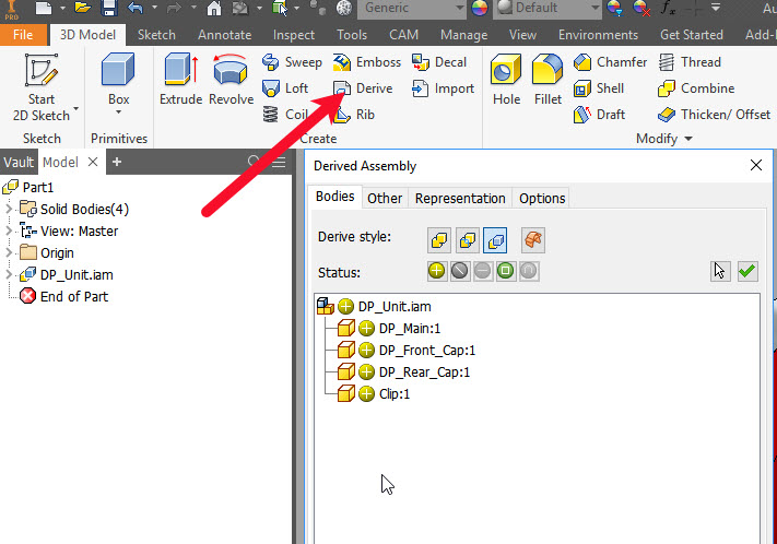Solved: Change an .iam file to a .ipt - Autodesk Community