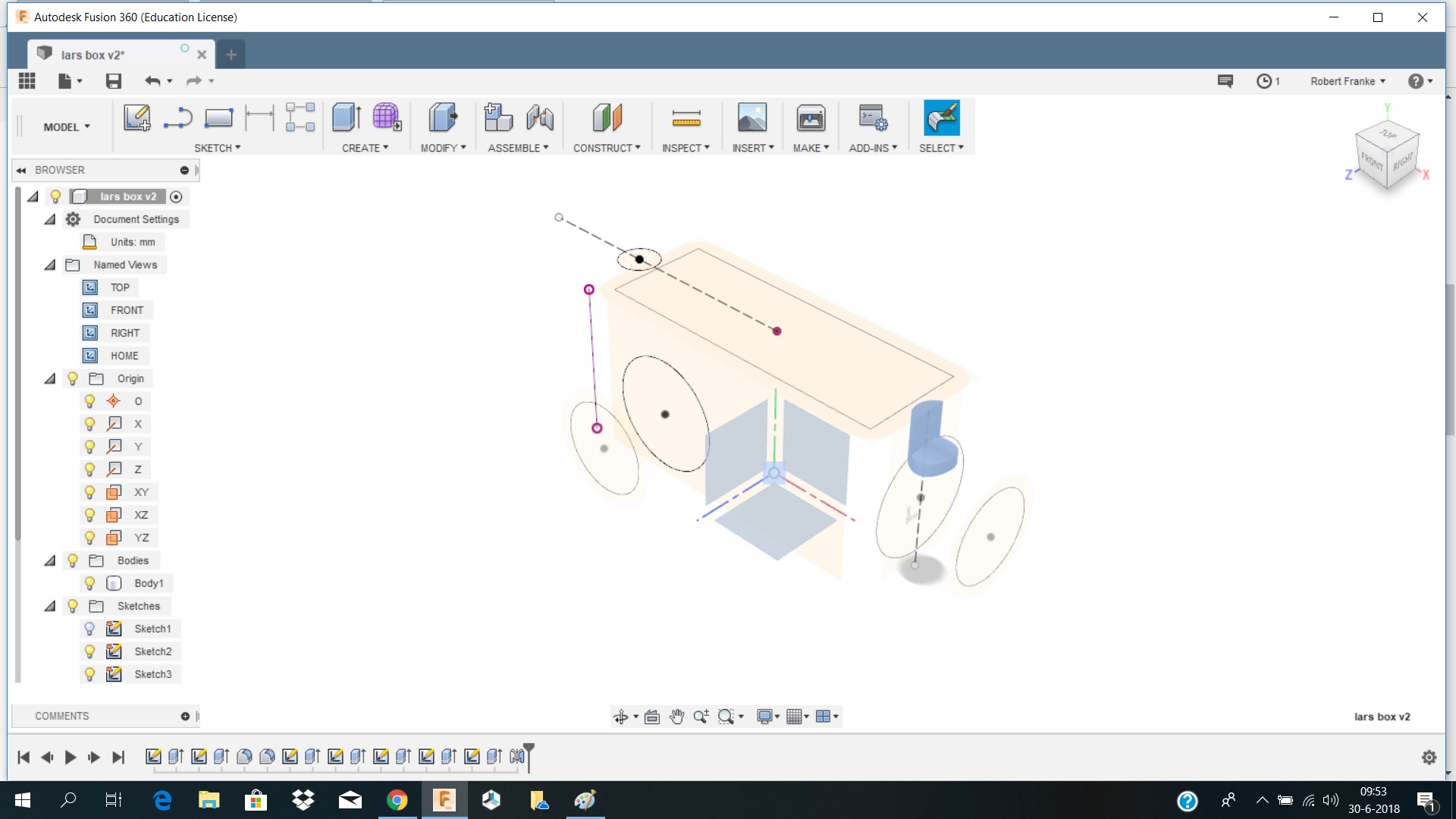 Solved: Lost the image of a body after the mirror function - Autodesk Community