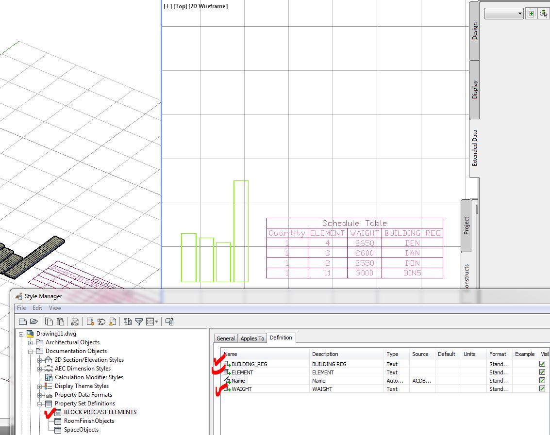 Precast elements using block references(tips and trics) - Autodesk ...