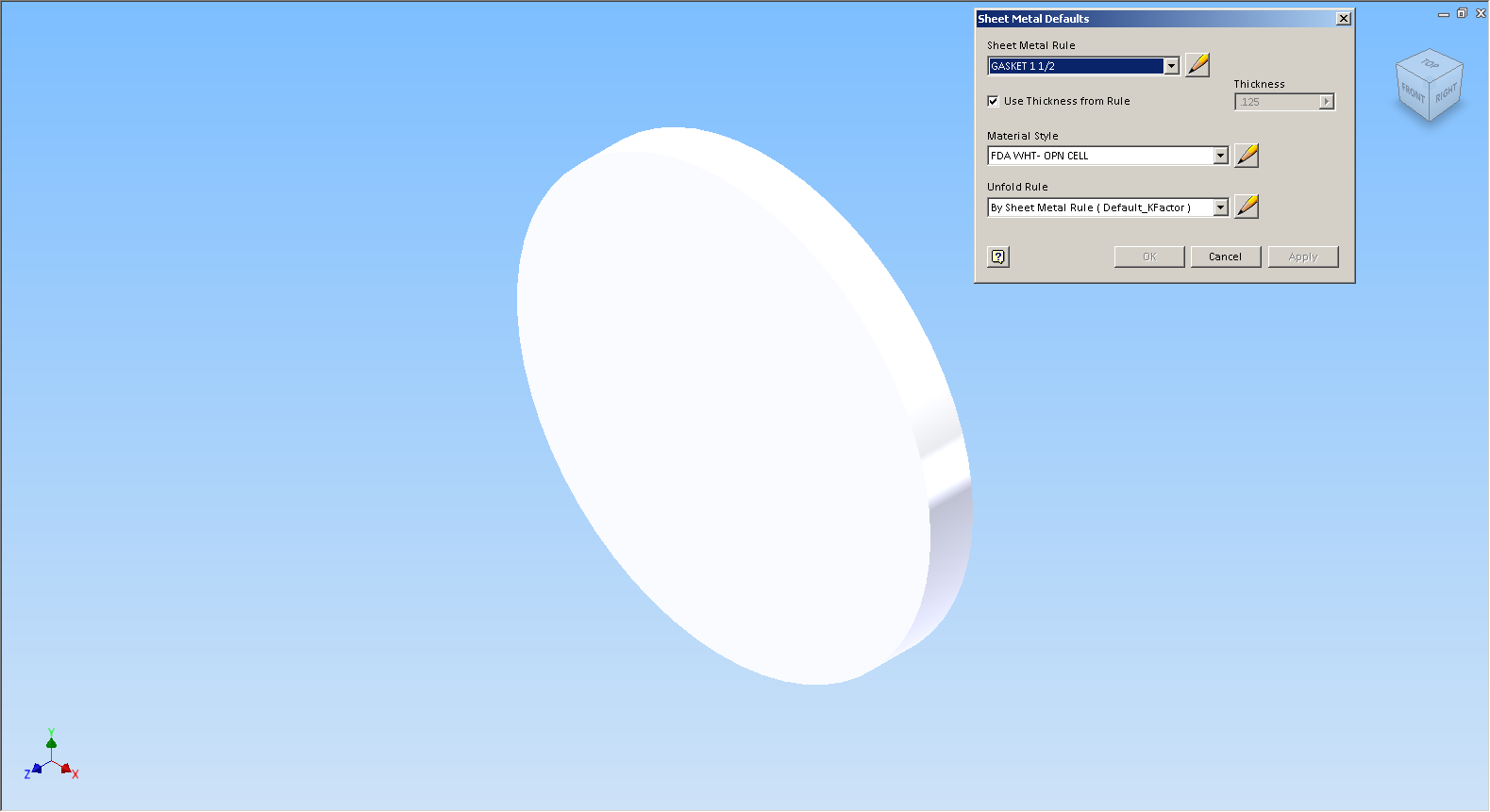 Solved: SHEET METAL RULE iLogic - Autodesk Community