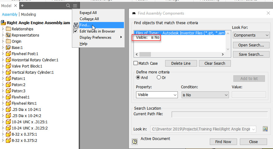 Solved: Inventor 2019- PREVIOUS SELECTION doesn't work - Autodesk Community