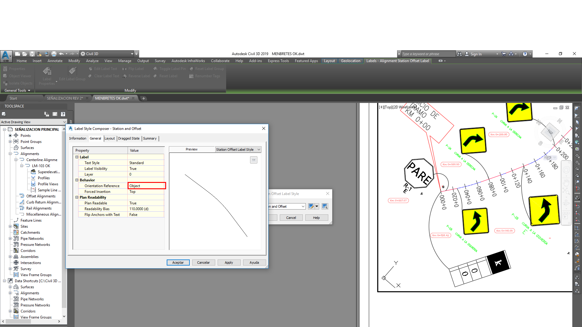 Solucionado: label style Ayuda - Autodesk Community
