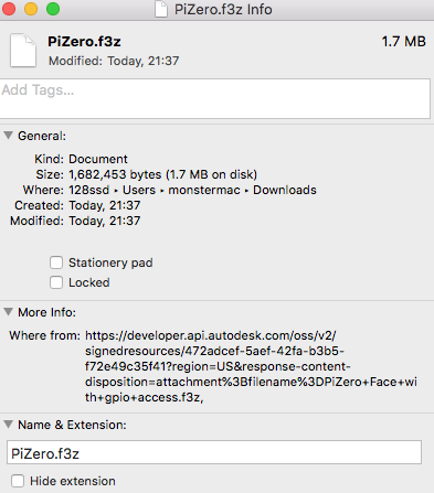 opening a f3z file - Autodesk Community