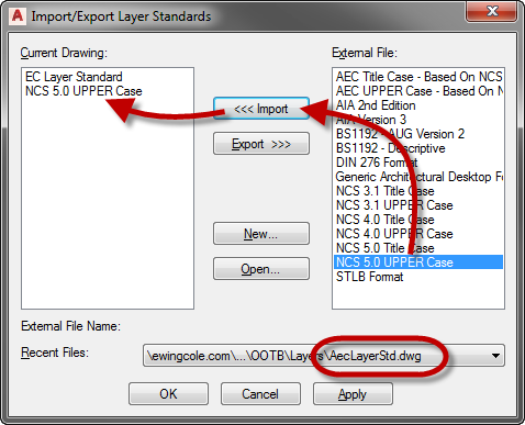 Setting layer standard and layer key and prevent purging - Autodesk Community