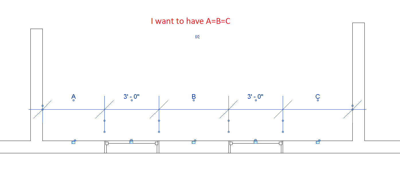Selective equality dimension - Autodesk Community